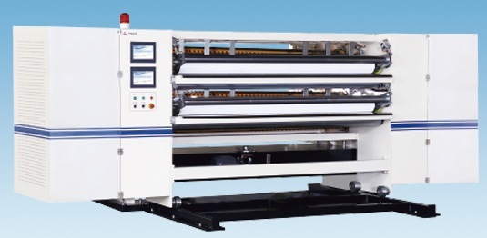 Corrugated Cardboard Production line Helical Knives NC Cutter Off Machine
